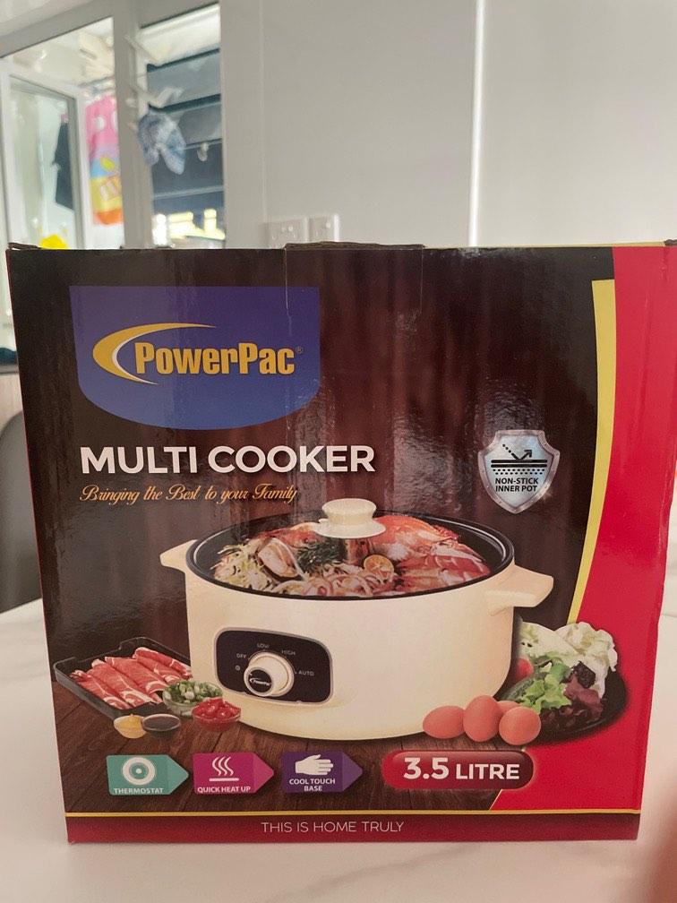 Powerpac multi cooker steamboat, Furniture & Home Living, Kitchenware ...
