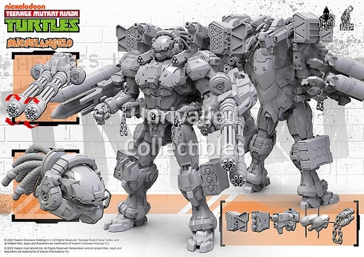 [Pre Order] Heat Boys Mecha Teenage Mutant Ninja Turtles TMNT - HB0012 ...