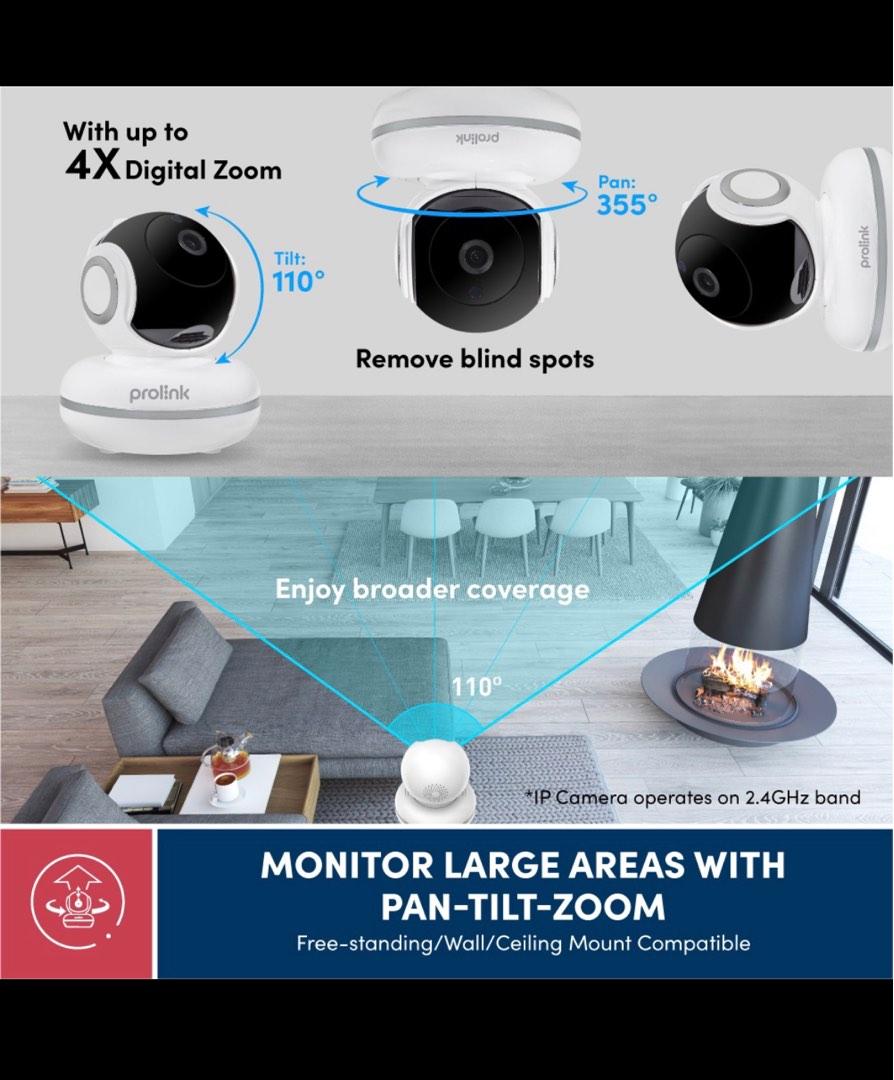 Prolink Full HD wireless IP Camera SmartCam Plus II PIC 3003WP ...