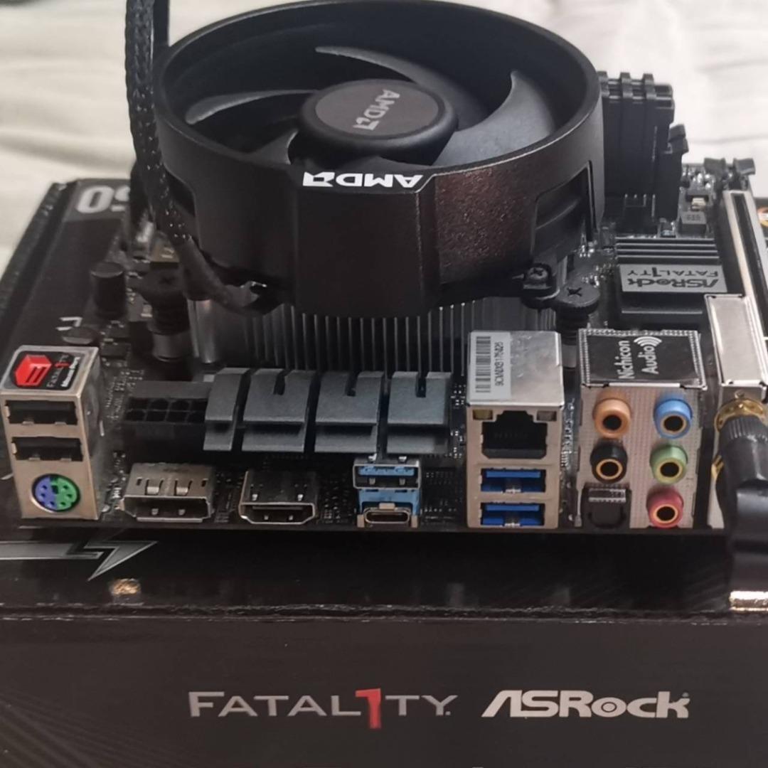 Ryzen 5 2600 / ASRock Mobo / 16GB Ram / 1070 GTX / Modular PSU / 250GB ...