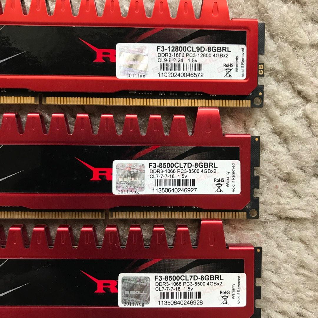 RAM - DDR3 - Rip Jaws, Computers & Tech, Parts & Accessories, Other ...