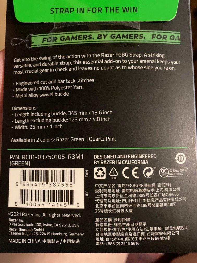 Razer FGBG Strap, Computers & Tech, Parts & Accessories, Other ...
