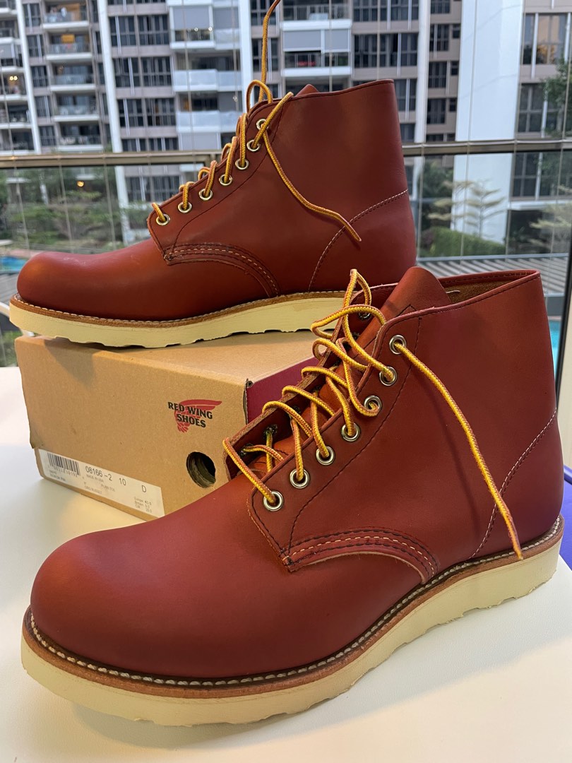 Red wing boots 8166 BNIB US10D, Men's Fashion, Footwear, Boots on Carousell