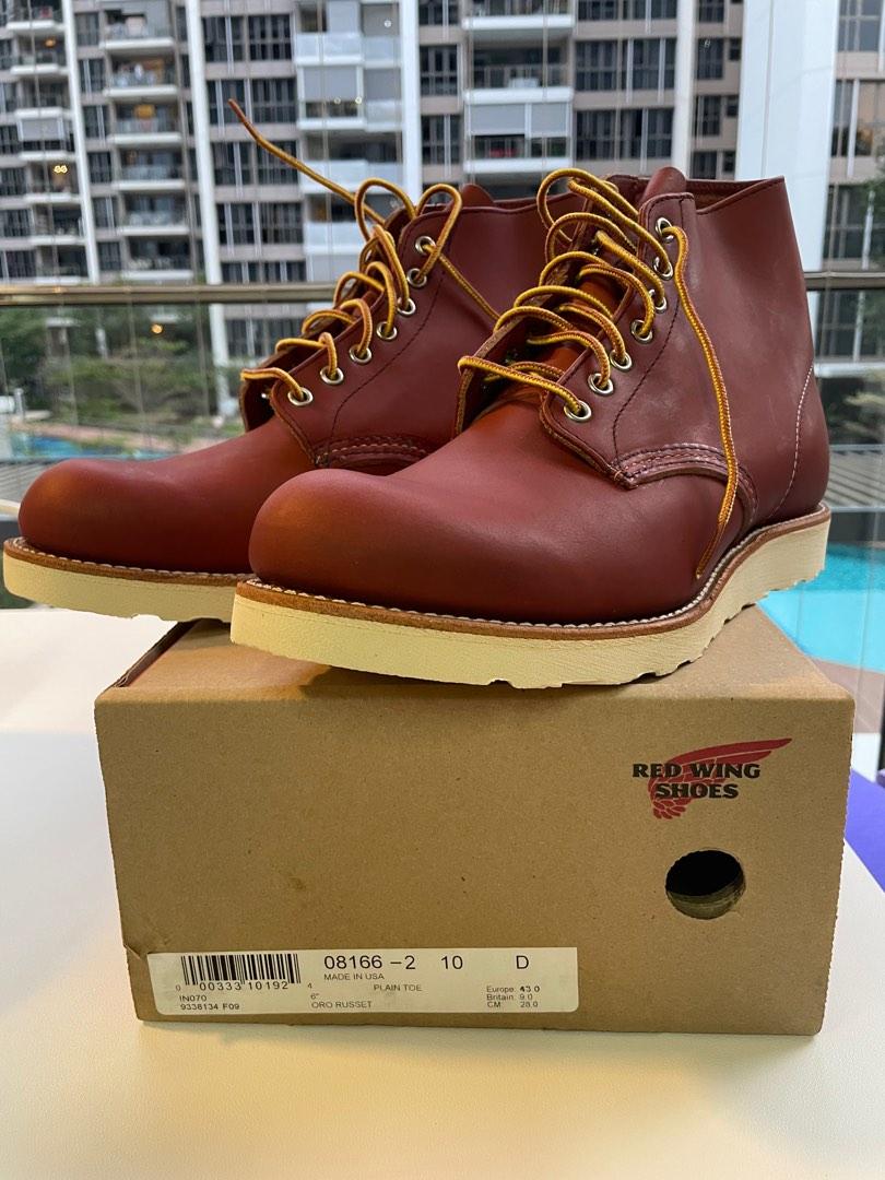 Red wing boots 8166 BNIB US10D, Men's Fashion, Footwear, Boots on Carousell