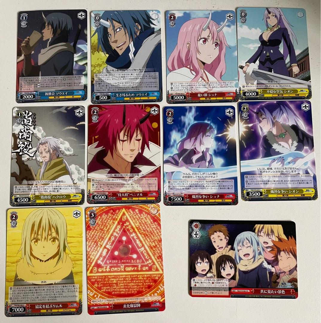 That time I got reincarnated as a Slime Weiss Schwarz Cards, Hobbies ...
