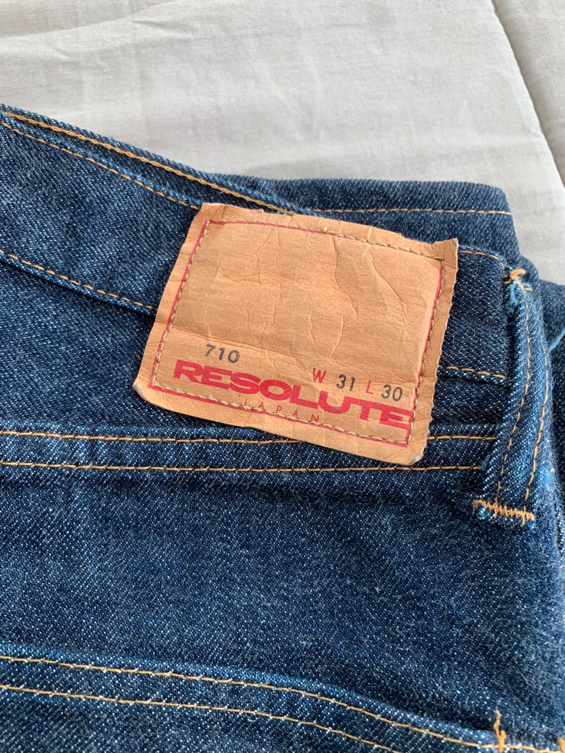 Resolute 710 Japan Selvedge - 31x30 (Length Hemmed and Opening Tapered ...