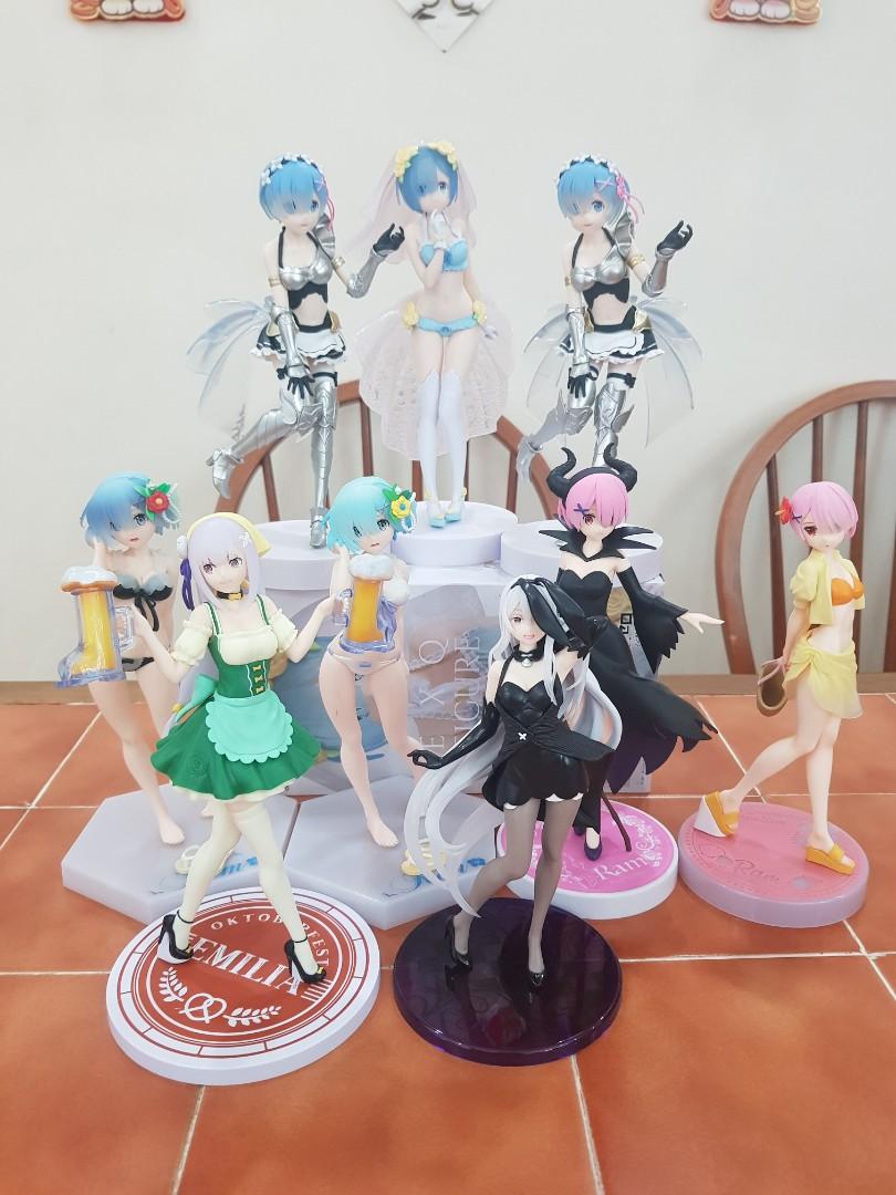 Re:Zero Banpresto, FuRyu, Taito, EXQ, SEGA SPM LPM Figure: Rem, Ram ...