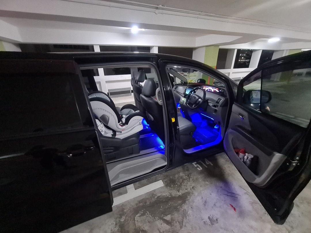 RGB Car Leg Room Lights with installation, Car Accessories, Accessories ...