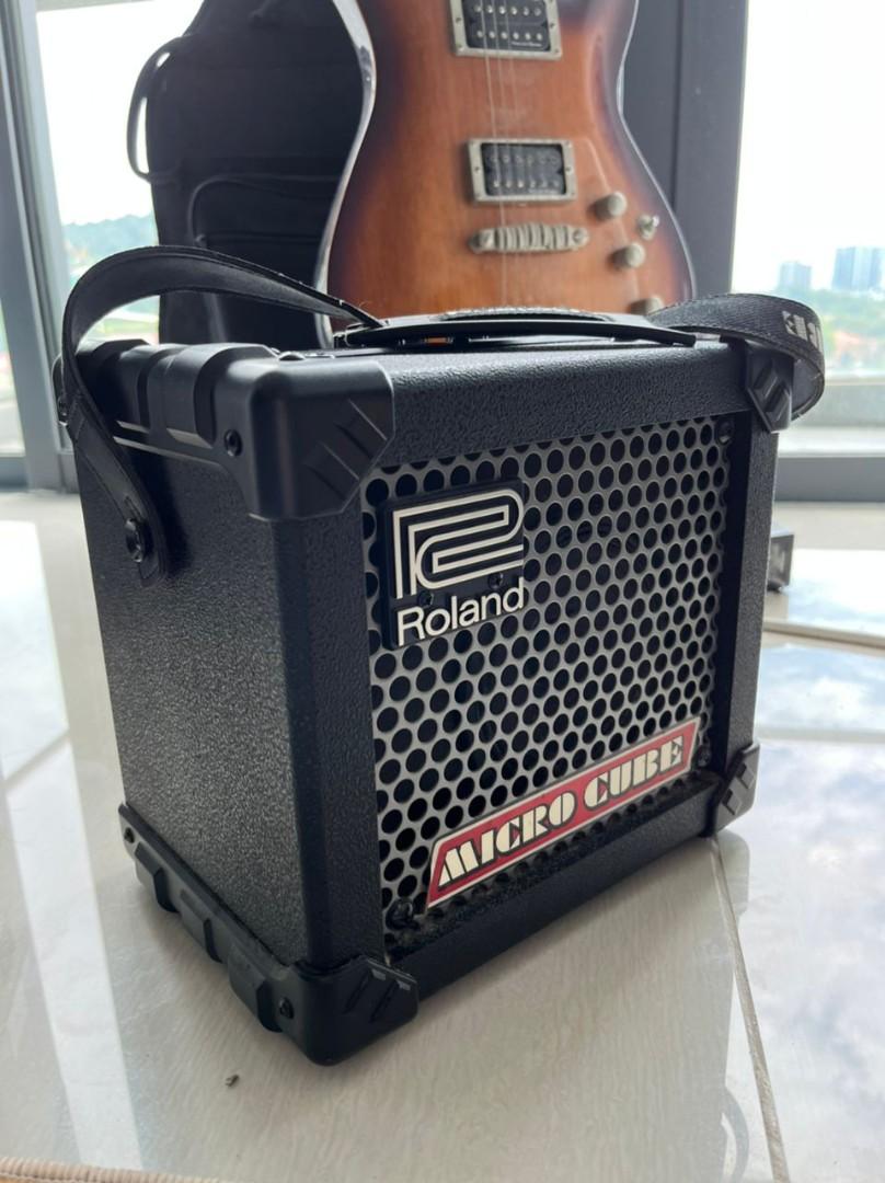 Roland Micro Cube Amplifier (electric guitar), Hobbies & Toys, Music ...