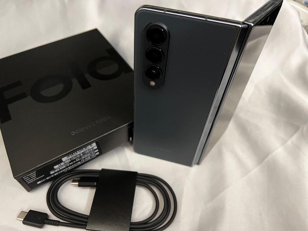 Samsung Fold 4 512GB Grey Green, VERY NEW!, Mobile Phones & Gadgets ...