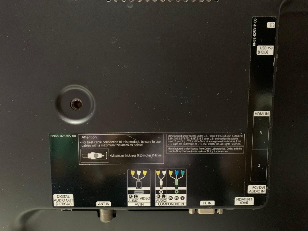 Samsung LED TV Monitor - 26 inch, TV & Home Appliances, TV ...