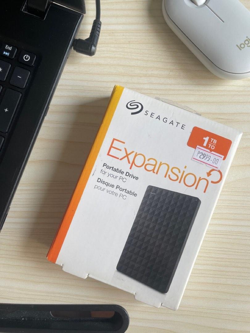 Seagate 1TB Expansion Hardisk External USB 3.0 Portable Hard drive 2.5 ...