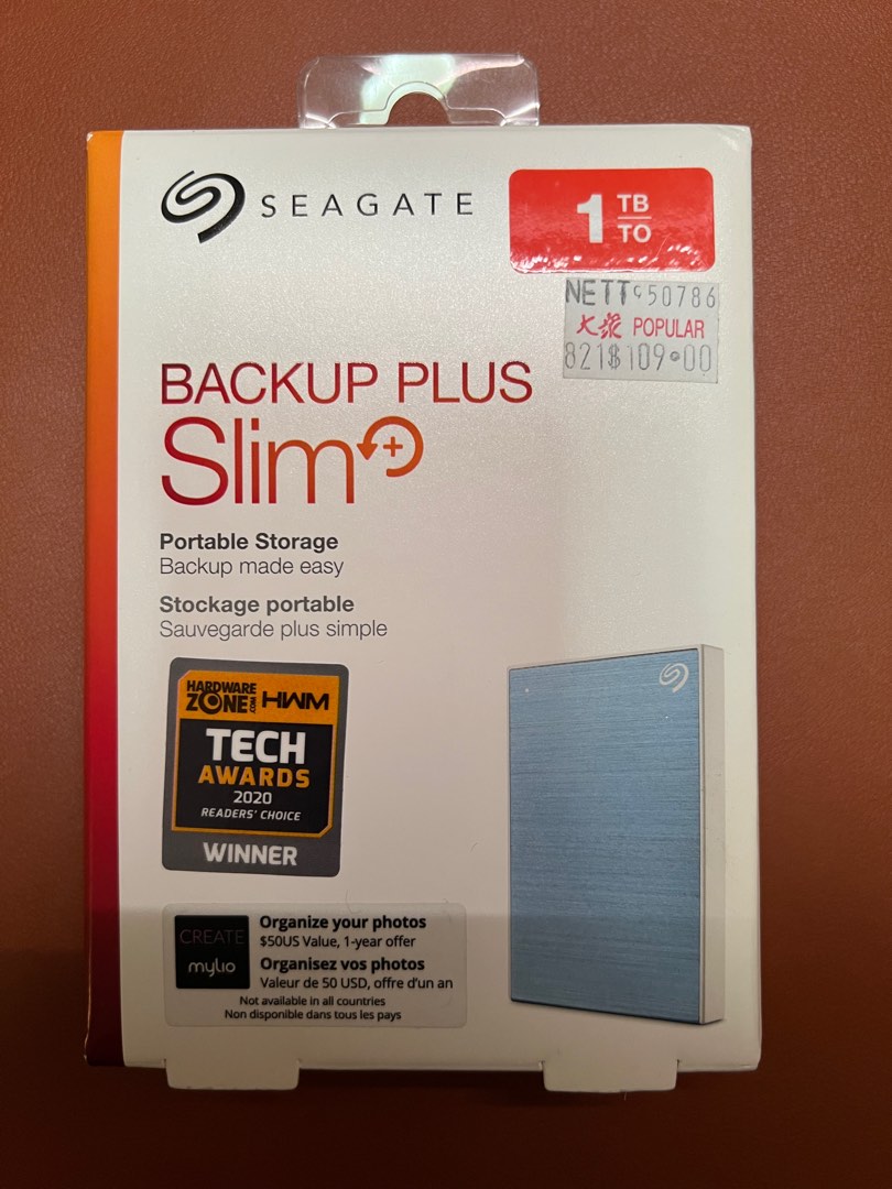 Seagate Slim 1TB HDD storage, Computers & Tech, Parts & Accessories ...
