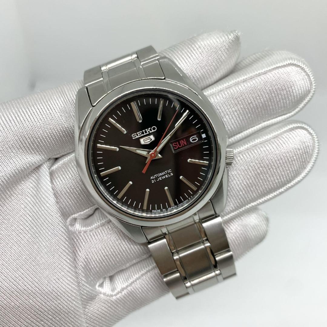 SEIKO 5 SNKL45J1 7S26-01V0 AUTOMATIC 21 JEWELS MEN'S WATCH 227024538 WE ...