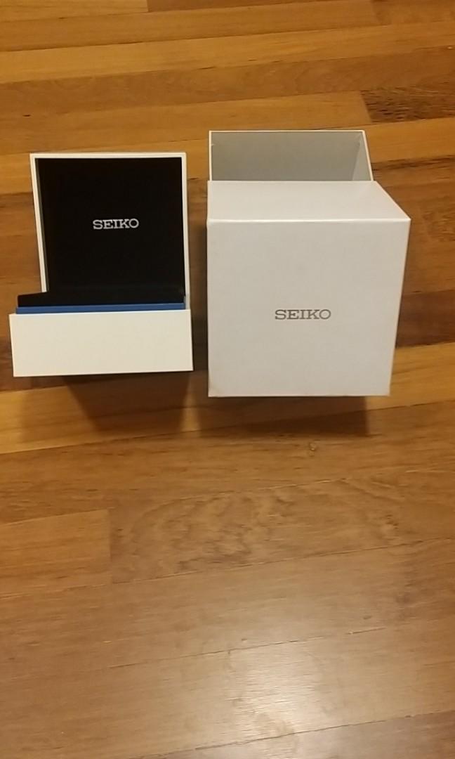 Seiko Box, Luxury, Watches on Carousell