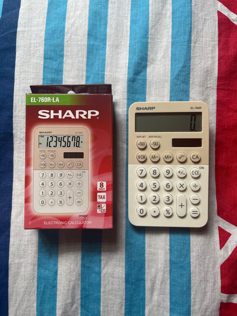 Sharp Mini Beige Calculator, Hobbies & Toys, Stationary & Craft ...