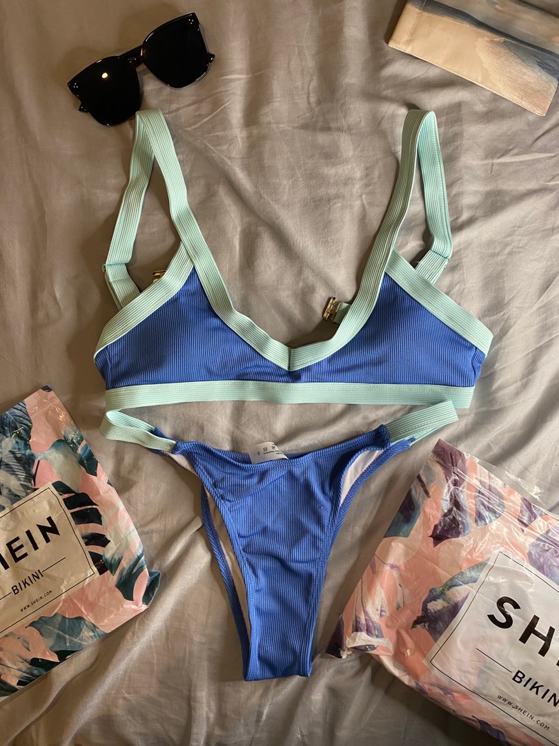 Shein Bikini, Women's Fashion, Swimwear, Bikinis & Swimsuits on Carousell