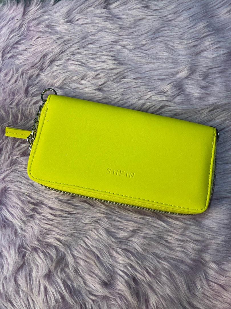 Shein Chained Yellow Pouch, Women's Fashion, Bags & Wallets, Purses ...