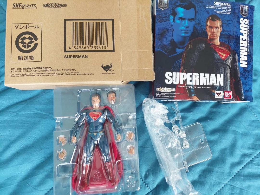 SHF Superman JL, Hobbies & Toys, Toys & Games on Carousell