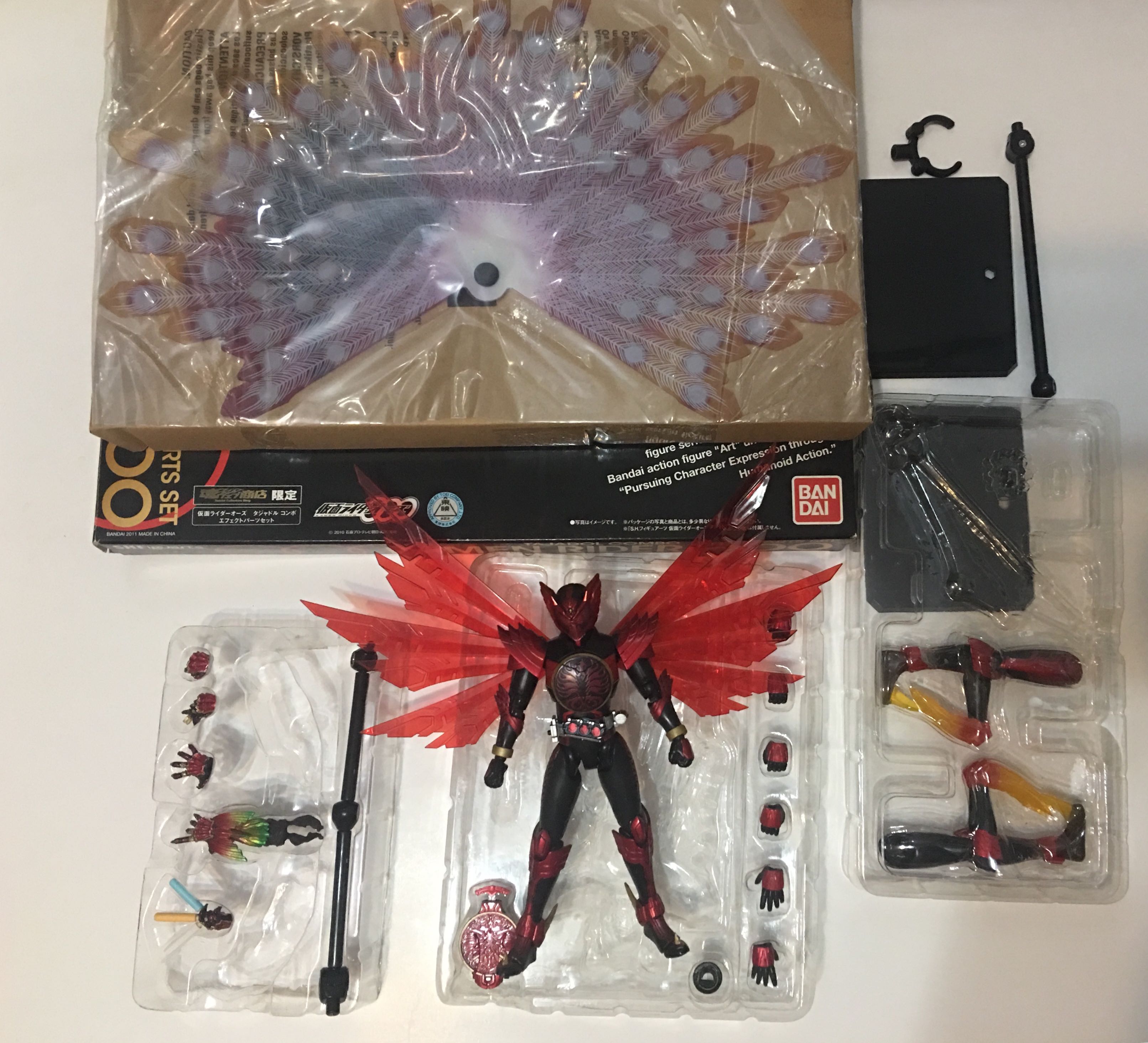 Shf tajadol ooo effect ankh Kamen rider 幪面超人, 興趣及遊戲, 玩具 & 遊戲類 - Carousell