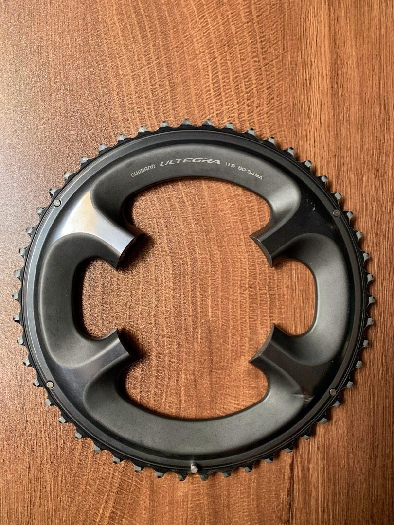 Shimano Ultegra 6800 Chainrings 50/34T, Sports Equipment, Bicycles ...