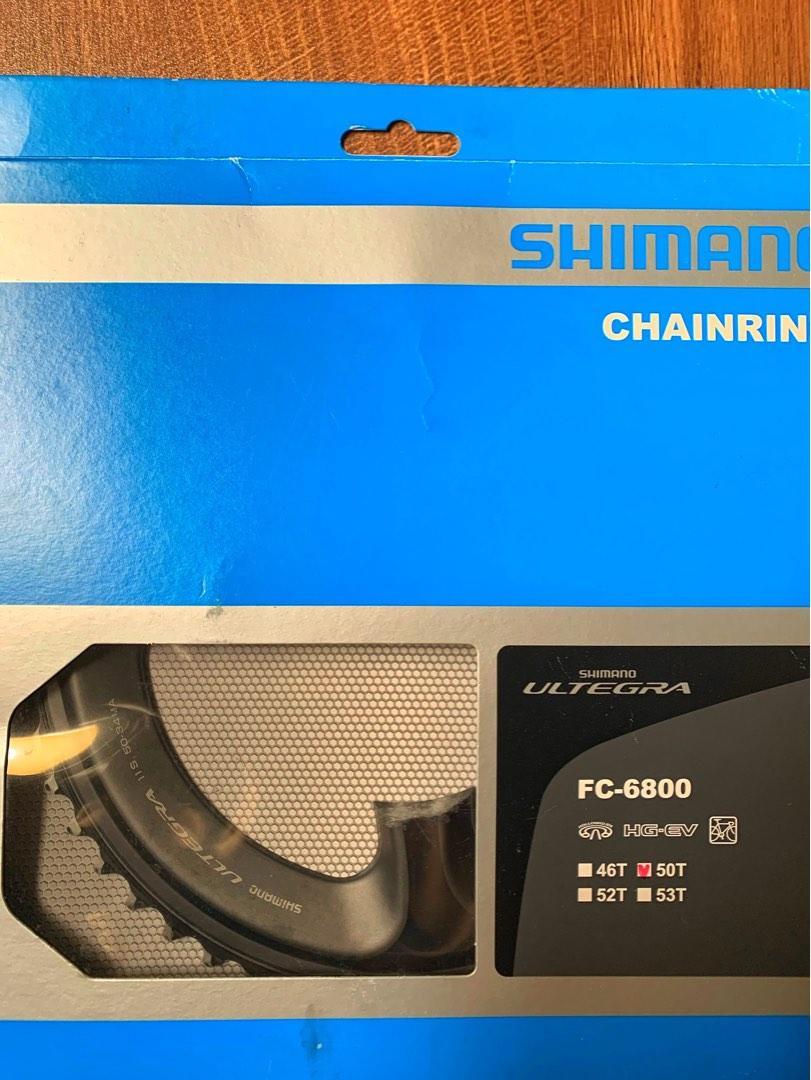Shimano Ultegra 6800 Chainrings 50/34T, Sports Equipment, Bicycles ...