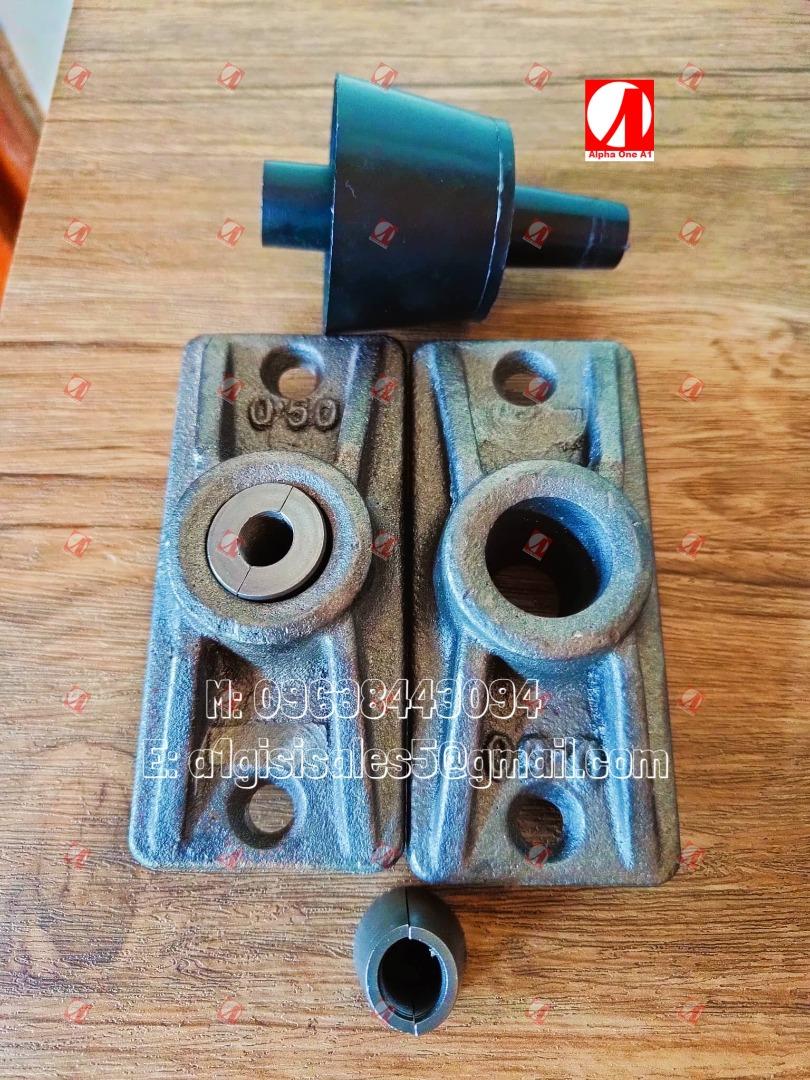 Single Hole Flat Anchorage Set Girder Accessories Post Tensioning ...