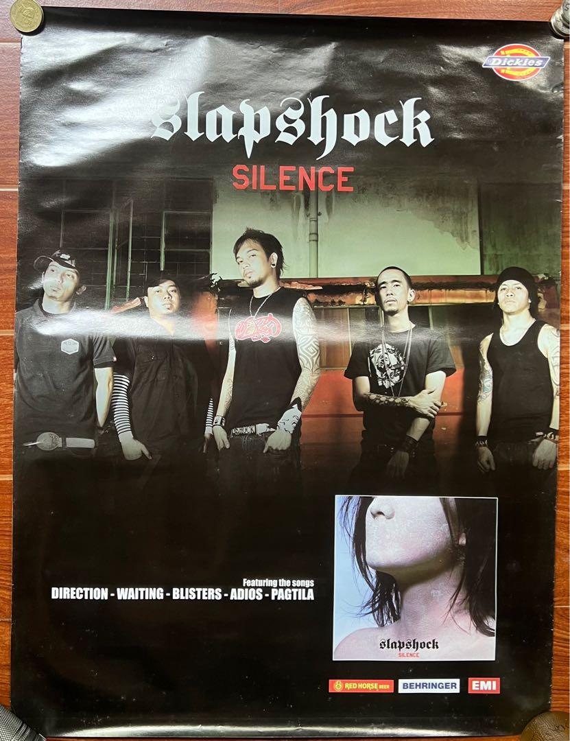 Slapshock - silence poster, Tickets & Vouchers, Event Tickets on Carousell