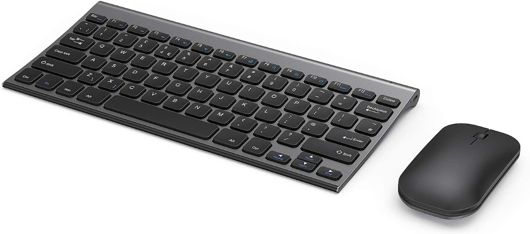 Small Wireless Keyboard and Mouse, seenda Ultra Compact Rechargeable ...
