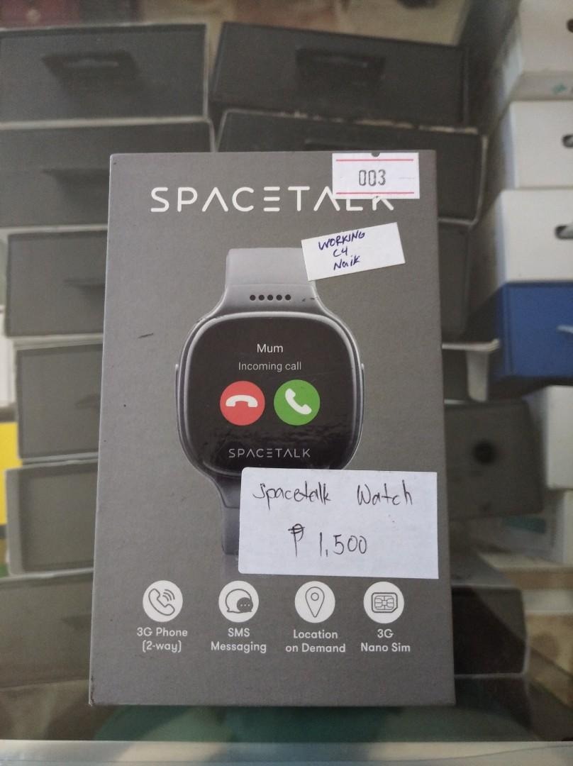 Spacetalk Watch Black, Luxury, Watches on Carousell