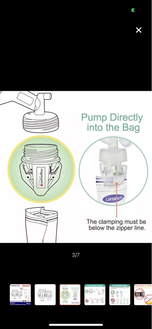 Spectra milk bag adapter, Babies & Kids, Nursing & Feeding ...