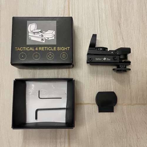 SpiderFire 4 Reticle Sight Scope, 攝影器材, 攝影配件, 其他攝影配件 - Carousell