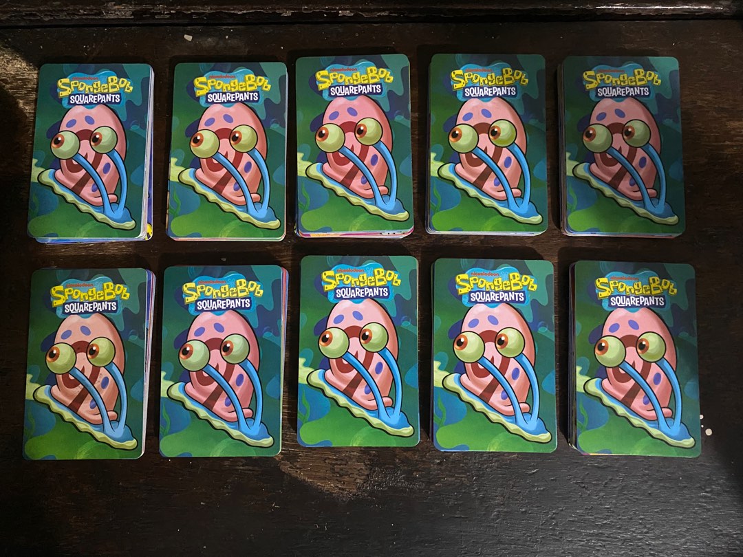 SpongeBob Arcade Cards, Hobbies & Toys, Toys & Games on Carousell