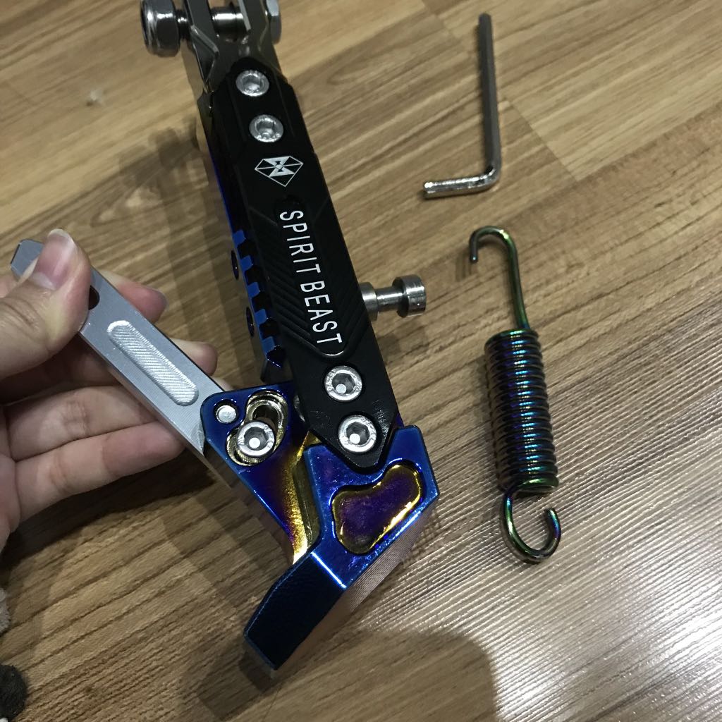 SPRING & SIDE STAND SPIRIT BEAST, Motorcycles, Motorcycle Accessories ...