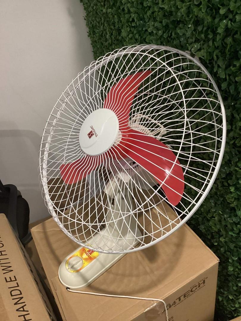 Standard 16" Wall Fan (Assorted Blade Color) SWF-16Q, Furniture & Home ...