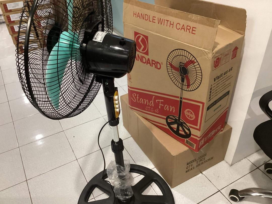Standard 18" Electric Stand Fan Banana Blade STS18 (Assorted Color ...