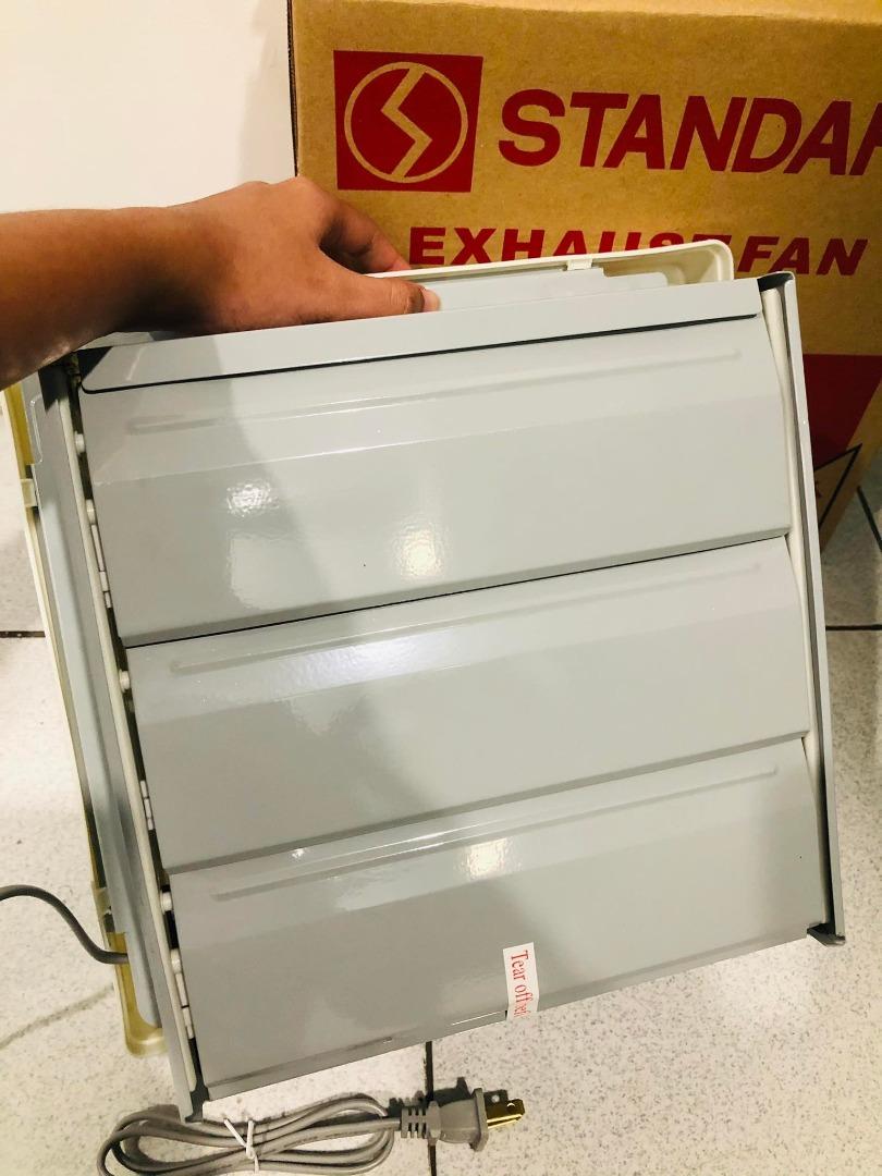 Standard 8" Exhaust Fan SEF-8A, Furniture & Home Living, Lighting ...