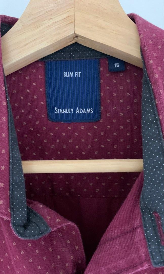 Men Stanley Adam Shirt, Fesyen Pria, Pakaian , Atasan di Carousell