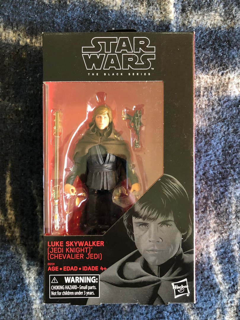 Star Wars Black Series: Luke Skywalker (Jedi Knight), Hobbies & Toys ...
