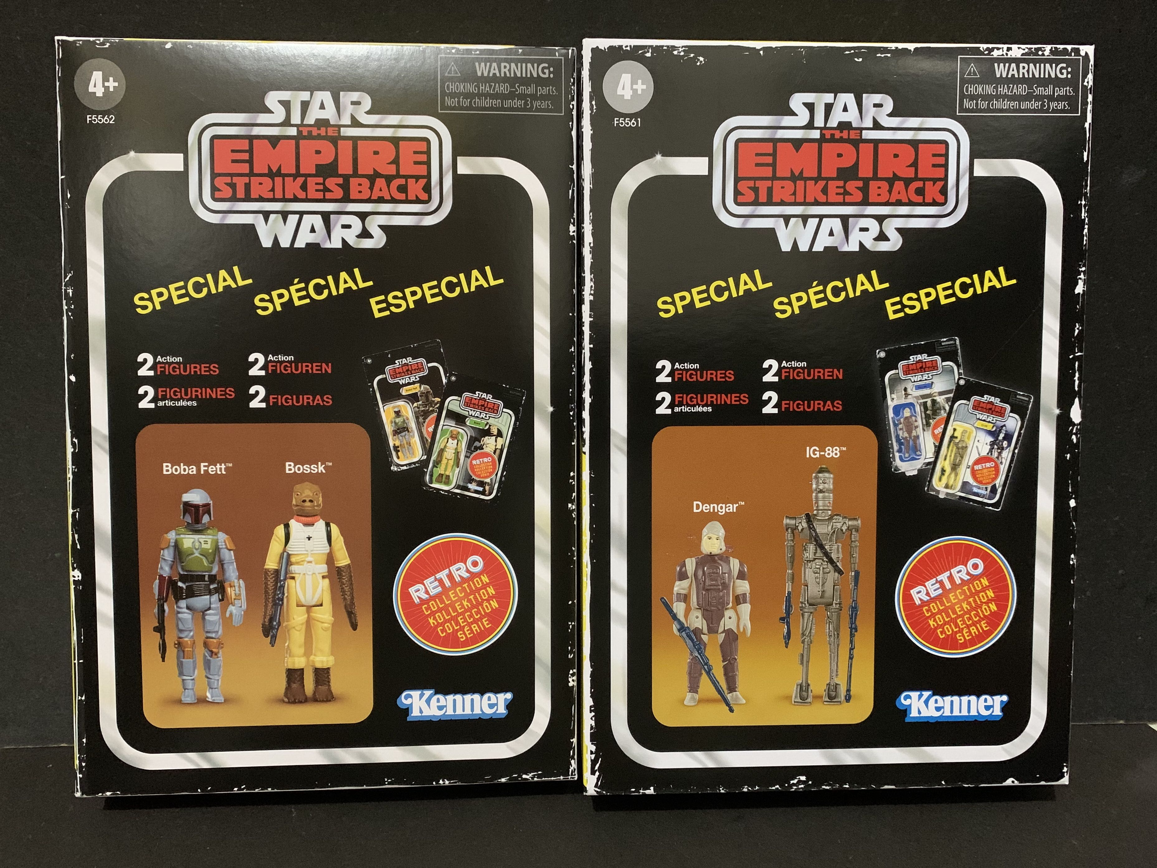 Star Wars Retro Boba Fett Bossk Dengar IG88 Bounty Hunters Special 2 ...