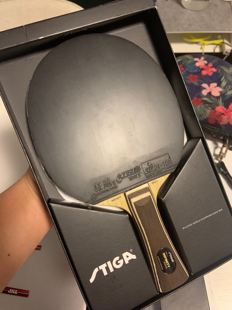 Stiga Infinity VPS V Table Tennis Racket, Sports Equipment, Sports ...