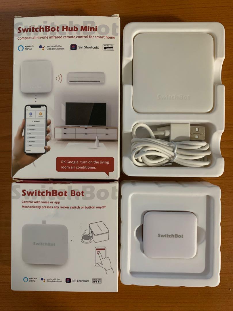 SwitchBot Hub Mini and SwitchBot Bot, Mobile Phones & Gadgets, Other ...