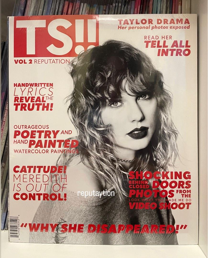 [現貨] Taylor Swift - Reputation Deluxe Edition Target Exclusive Magazine ...