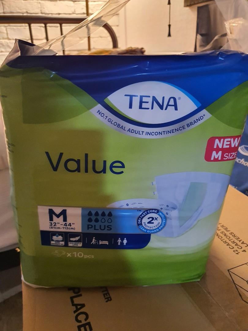 TENA adult diapers M size, Health & Nutrition, Assistive & Rehabilatory Aids, Adult Incontinence ...