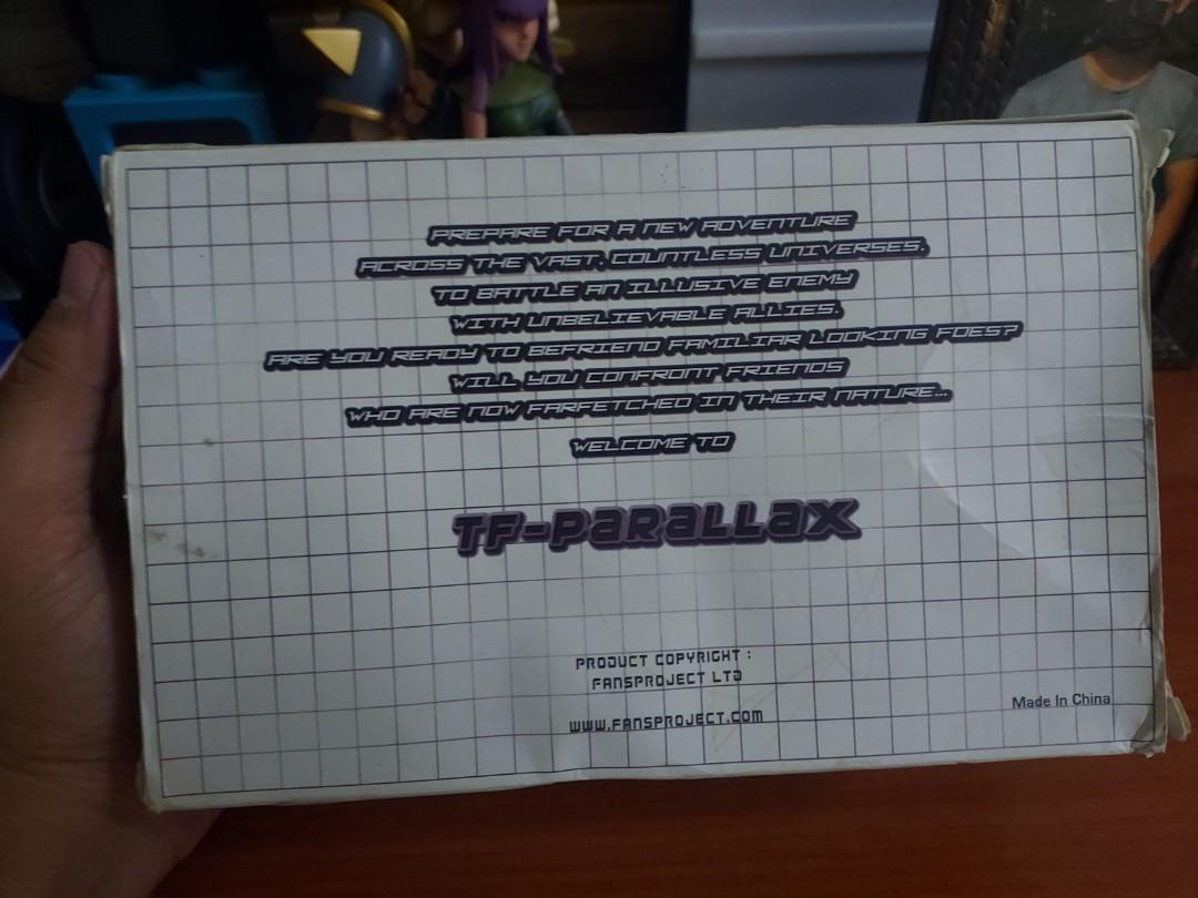 TF-PARALLAX SHADOW COMMANDER 2008 VERSION TFX-01B FANS PROJECT, Hobbies ...