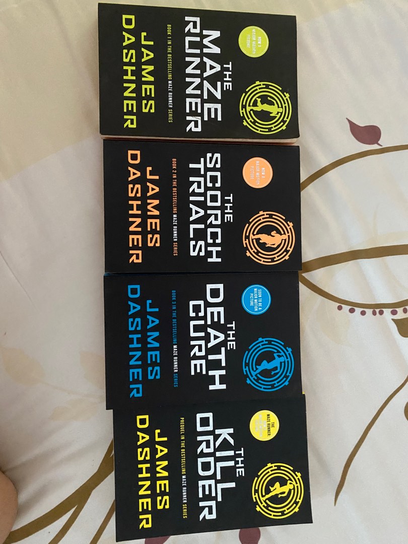 The Maze Runners (4 books original), Hobbies & Toys, Books & Magazines ...