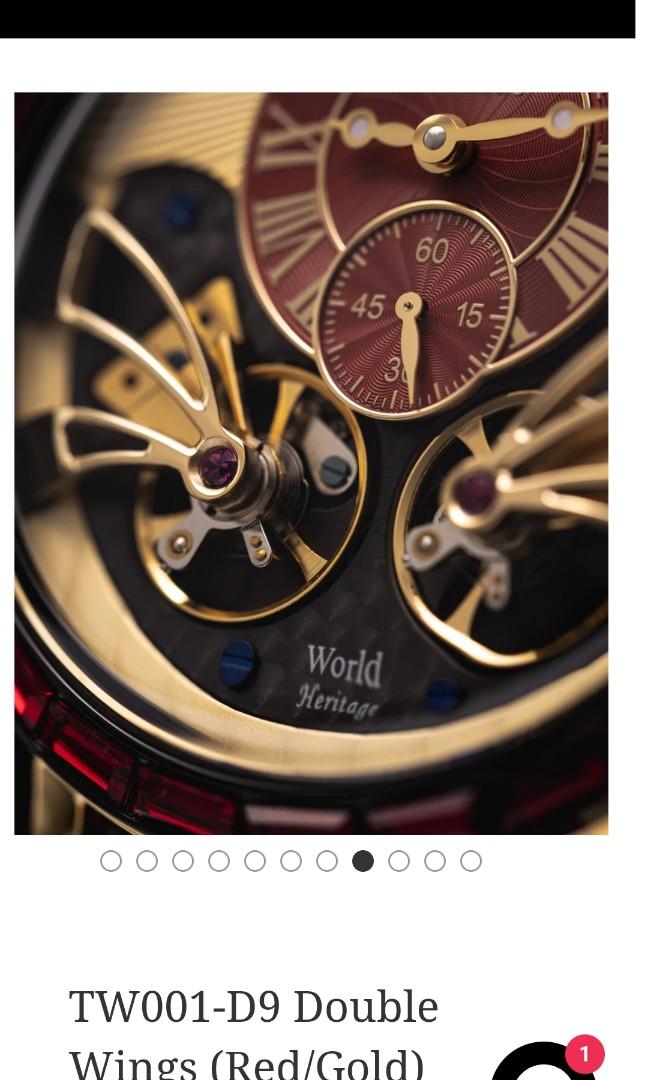 TOMAZ Double Wing TW001-D9, Luxury, Watches on Carousell