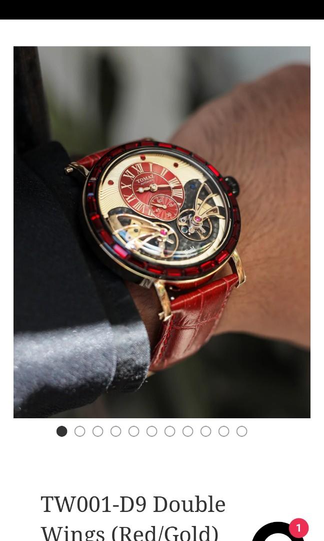 TOMAZ Double Wing TW001-D9, Luxury, Watches on Carousell