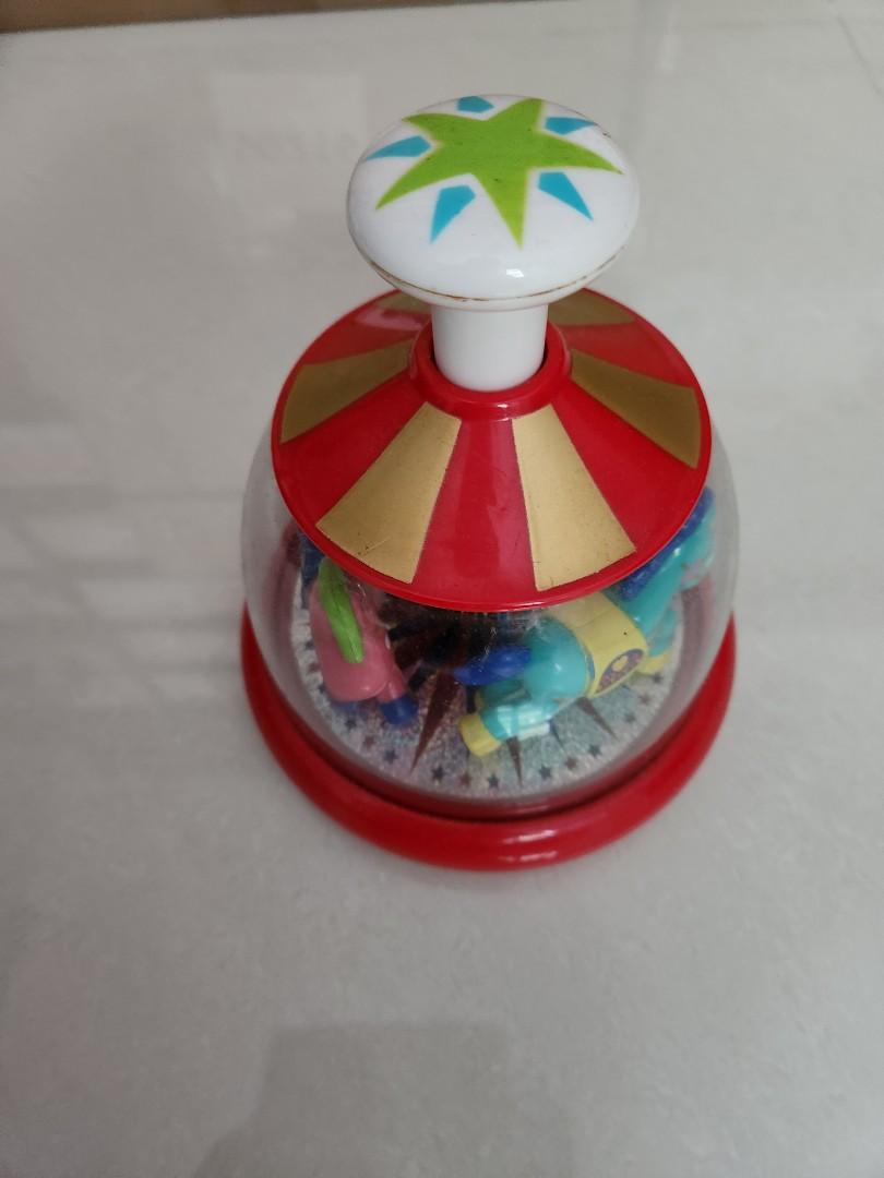 Top Tots Push and Spin Carousel, Hobbies & Toys, Toys & Games on Carousell