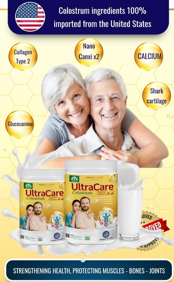 Ultracare Milk 400G ( Relief Muscle, Bones and Joints Pain ), Health ...